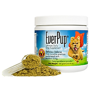 EverPup Dog Supplement, 720g – All-in-One Multivitamin with Glucosamine, Probiotics, Antioxidants for Joint, Immune & Digestive Support for All Ages