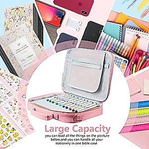 ATDIAG Bible Cover for Women,Carrying Book Case Church Bag Bible Protective with Handle and Zippered Pocket Adjustable Shoulder Strap,Perfect Gift for Women Girls Kids