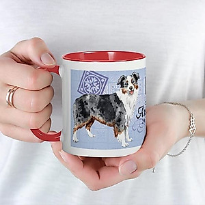 CafePress Miniature American Shepherd Mug Ceramic Coffee Mug, Tea Cup 11 oz