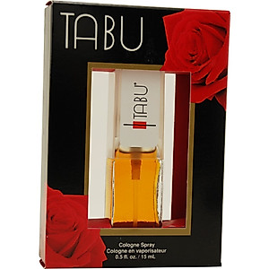 Dana Tabu Cologne Spray, 0.5 Ounce
