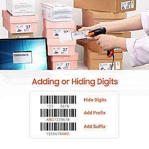 Tera 1D Wired CCD Barcode Scanner: No Laser - Eye Safe, CCD Screen Scan Handheld Bar Code Reader USB Linear Bar Code Scanner Fast and Precise Scan Plug and Play for Payment Pos Model 1500C