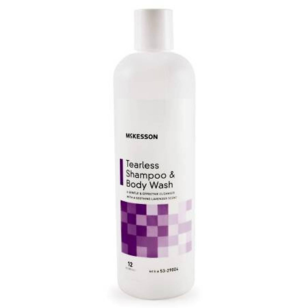 McKesson Performance Plus Tearless Hair/Body Shampoo Lavender 12 Ounce - Model 53-29004