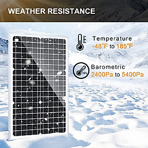30W 12V Solar Panel Kits- 12 Volt 30 Watt Mono Crystalline Solar Panel + Intelligent 10A Charge Controller- Perfect Solar Battery Charger & Maintainer for Car, RV, Boat, Marine, Trailer, Gate Opener