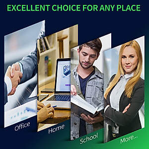 Inkworld Remanufactured 61 Ink Replacement for HP 61 Ink Cartridge Combo Pack for Envy 4500 4502 4504 5530 DeskJet 2512 1512 2541 2540 2544 3052a 1056 1055 3051a 2548 OfficeJet 4630 Printer (2 Pack)