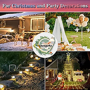 Gtongoko 6 Inch Galvanized Landscape Staples 100 Pack 11 Gauge Anti-Rust Ground Sod Pins Yard Stakes for Weed Barrier Fabric