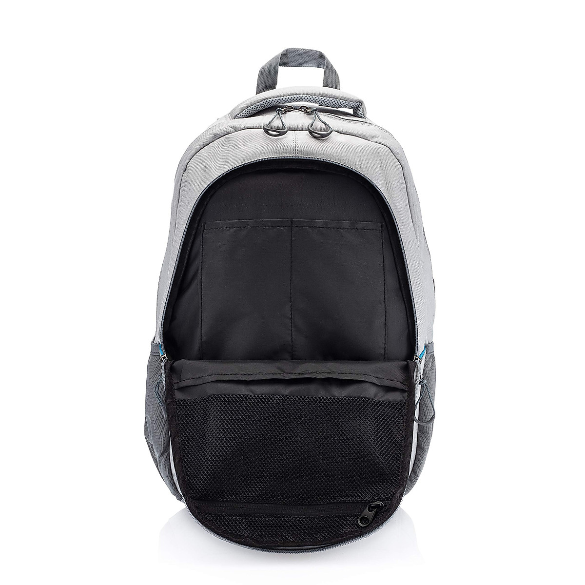 One Trail Daypack | 20L Laptop Backpack | USB Charging Port (Teal Colorblock)