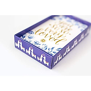 bloom daily planners Love Note Card Deck - Cute Sentimental Quote Cards - Set of Thirty 2" x 3.5" Cards - Assorted Designs