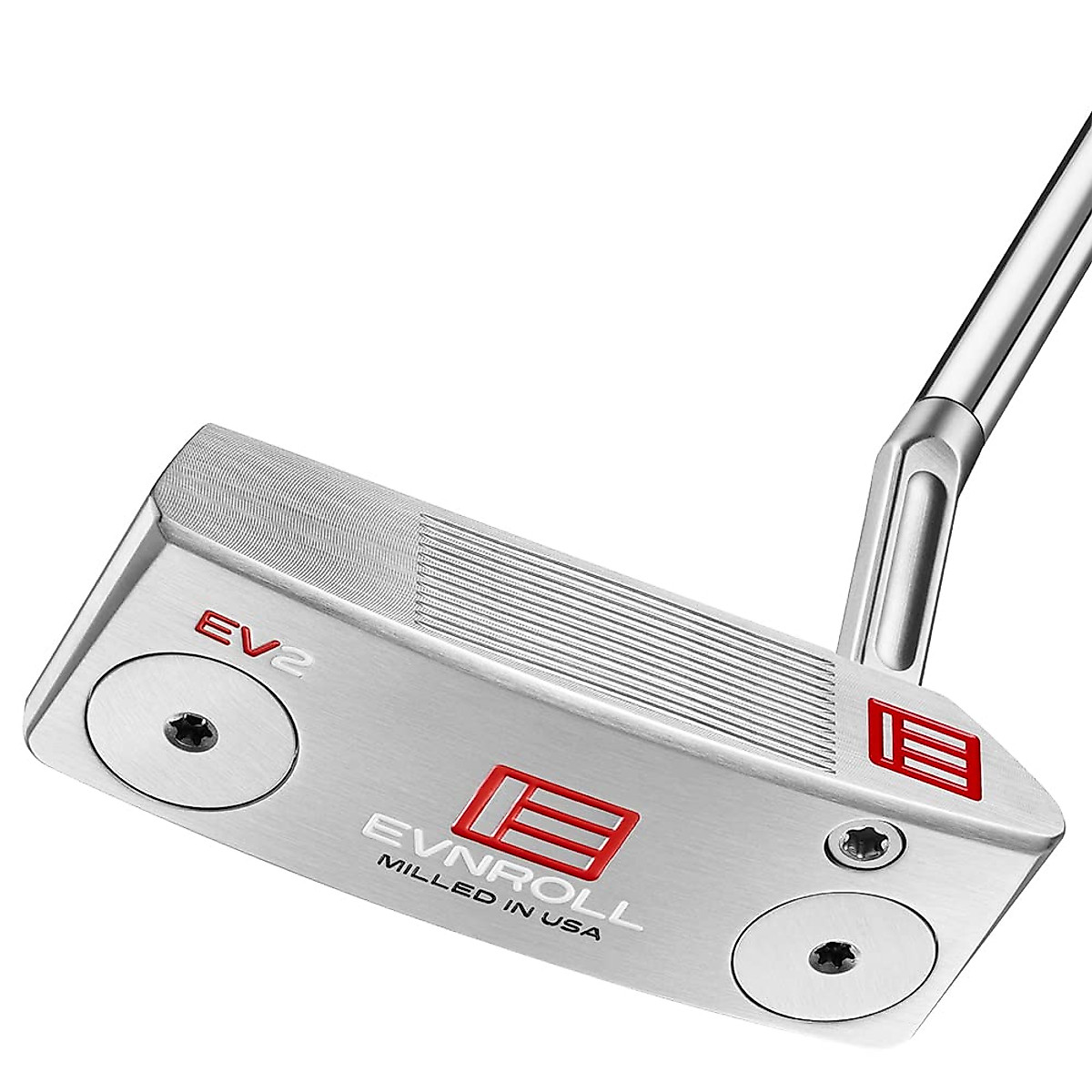 2023 Evnroll EV2 MidBlade Putter RH Short Plumber 33 TourTac White