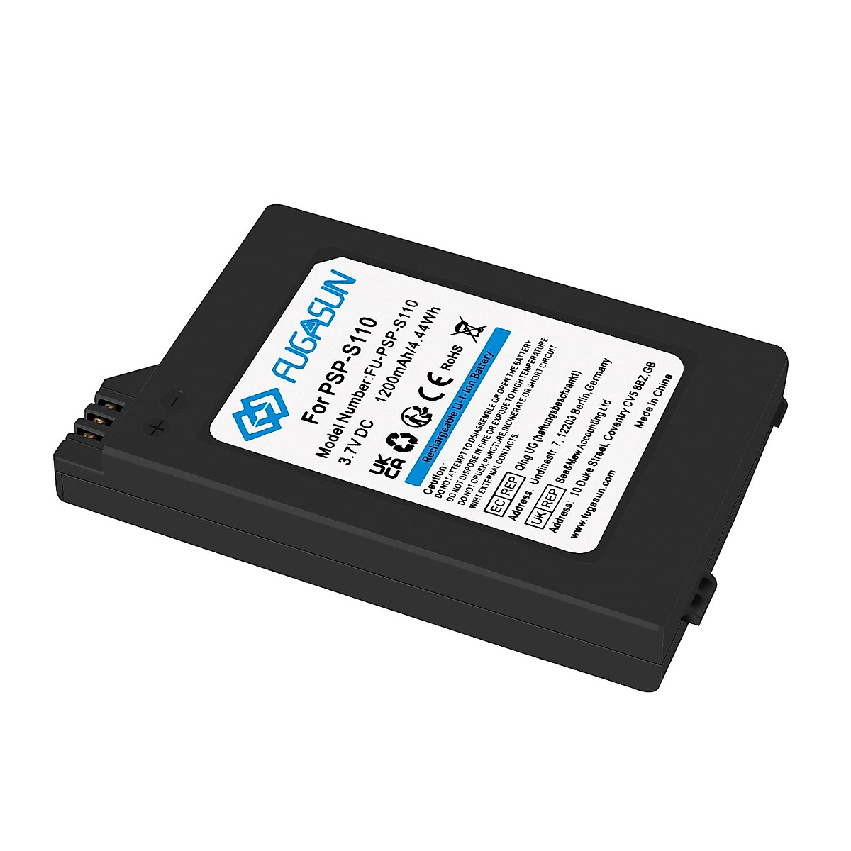 2 pcs 1200 mAH PSP-S110 Battery PSP S110 Battery for Sony Playstation PSP2000 PSP2001 PSP2003 PSP2004 PSP3000 PSP3001 PSP3003 PSP3004 (2 pcs/Lot)