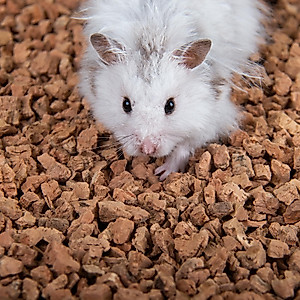 Rubor Hamster Bedding Natural Cork Granule Pet Litter for Hamster Chinchillas Gerbil Mice Degu Small Animals-No-Dust