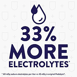 Pedialyte with Immune Support, 36 count, Electrolytes with Vitamin C and Zinc, Advanced Hydration with PreActiv Prebiotics, Mixed Berry, Electrolyte Drink Powder Packets