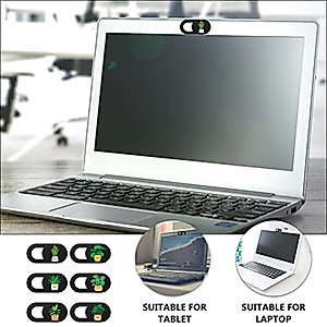 6pcs Camera Cover Webcam Cover Slide for Tablet Webcam Cover Slide for Computer Webcam Cover Slide for Desktop Webcam Cover Slider