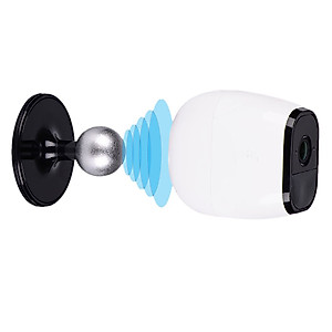 Haoyou Table Ceiling Mounts Compatible with Magnetic Arlo/Arlo Pro/Arlo Pro 2 Camera (2 Pack Black)