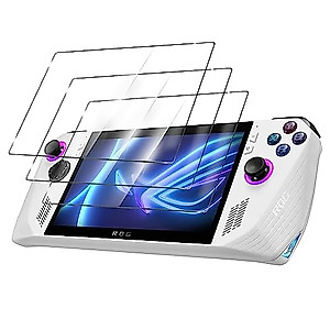 Suoman 3-Pack for Asus Rog ALLy Tempered Glass Screen Protector,Ultra-thin Scratch Resistant HD for Asus Rog Ally Gaming Handheld for Asus Rog Ally Screen Protector