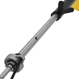 LENJKYYO Ice Drill Auger, 8" Diameter Nylon Ice Auger, Cordless Nylon Ice Drill Auger with Drill Adapter & Top Plate, Auger Drill w/ 11.8" Extension Rod for Ice Fishing/Ice Burrowing…