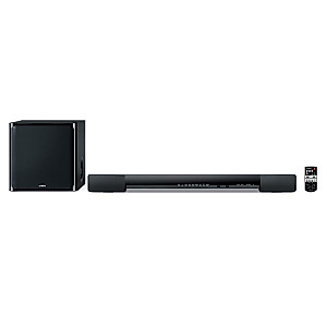 Yamaha YAS-203 Sound Bar with Bluetooth and Wireless Subwoofer