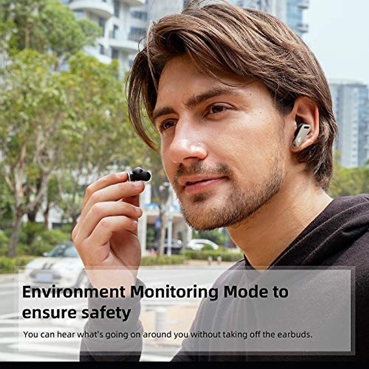 Edifier TWS NB2 True Wireless Active Noise Canceling Earbuds, ANC in-Ear Detection,Touch Control, Bluetooth 5.0 Earphones, 32 Hours Playback, White…