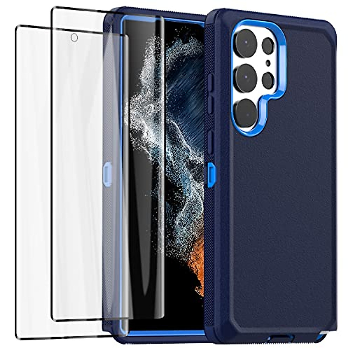 AICase for Samsung Galaxy S23 Ultra,Heavy Duty Drop Protection Full Body Rugged Shockproof 3-Layer Military Protective Tough Durable for Samsung S23 Ultra 6.8"_11