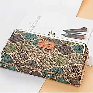 aolaso Small Crossbody Bag for Women, Shoulder Bag Clutch Cell Phone Purse Holder Wallet with Credit Card Slots, Large Capacity fit iPhone 7/8/11/12/X Plus /6.5 Inch