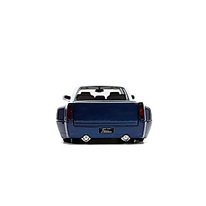Jada Toys Just Trucks 1:24 1999 Chevy Silverado Dually Die-cast Car with Tire Rack, Toys for Kids and Adults