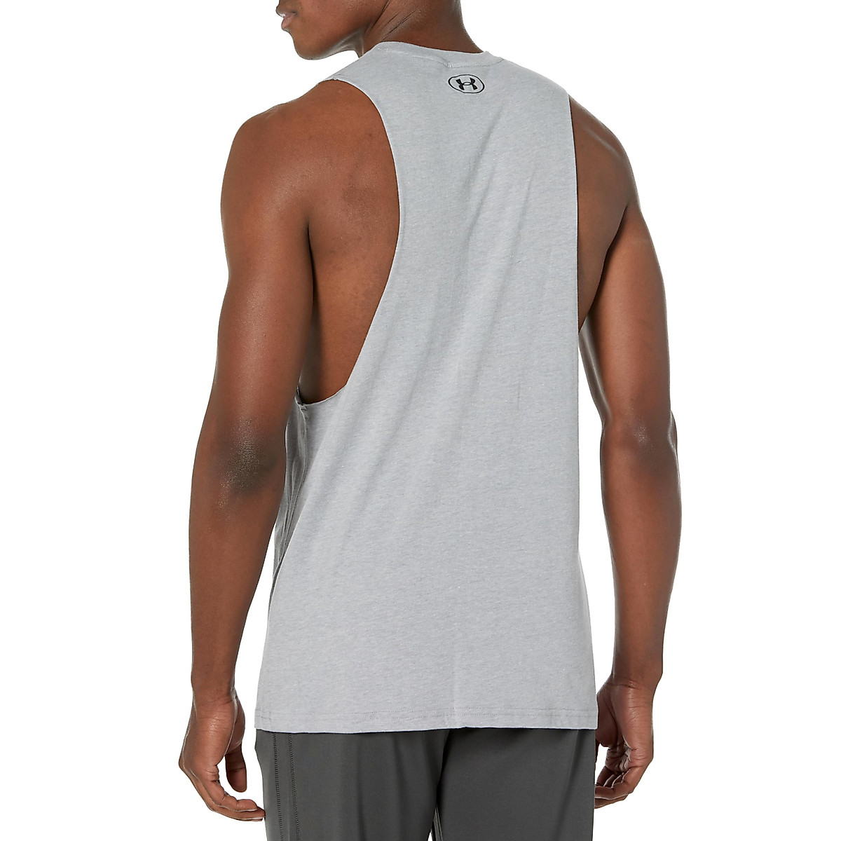 Under Armour UA Sportstyle Left Chest Cut-Off XXL Steel Light Heather