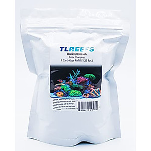 TL Reefs Deionization DI Resin Mixed Bed Color Changing 1.25lb (1 Piece)