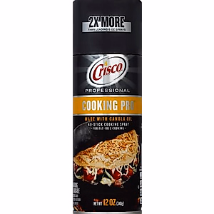 Crisco Professional Oil Spray, Cooking Pro, 12 Ounce, 12oz
