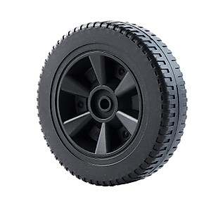 7 Inch 70-05-104 DGF493BNP DGH474CRP Wheels Replacement Parts for Dyna Glo Grill Wheels DGF510SBP DGH450CRP DGH450CRP-D DGH450CRP-D DGB494SPB Plastic Black Gas Grill Wheels Replacement 2 pcs