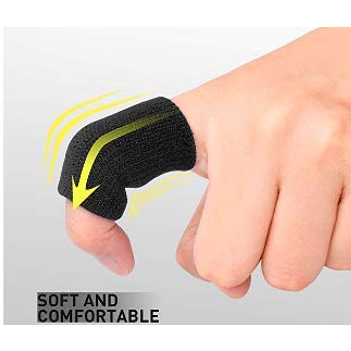 Finger Sleeves, Compression Brace to Relieve Swelling, Arthritis Pain, Trigger Finger, Post Operative Care, Protect Against Sports Injury