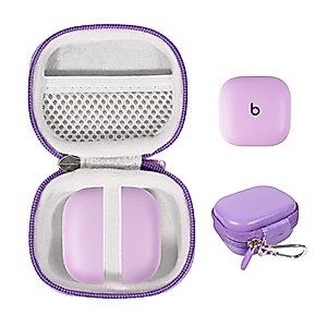 CaseSack Case for Beats Fit Pro True Wireless Noise Cancelling Earbuds (Purple)