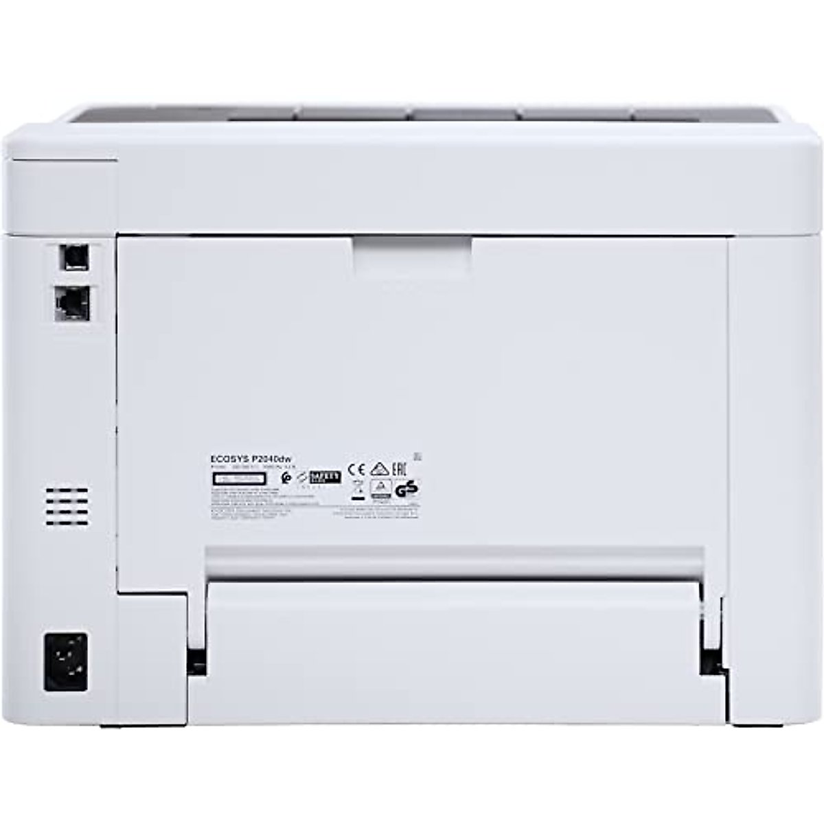 Kyocera ECOSYS P2040dw Monochrome Network Laser Printer, 42 PPM B&W, Print Resolution 600 x 600 DPI Up to Fine 1200 DPI, Standard Wireless and Wi-Fi Direct Capability, 256 MB Memory