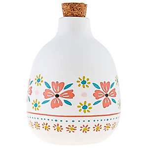 Karma AVA Salt and Pepper Shakers, Set of 2, RED/TURQ/PINK