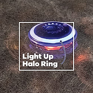 GAME 3547-BB Floating Show Underwater Pool, Solar Powered, 7 LED Light Modes, Lasts up to 6 Hours, Auto On/Off, 5.5 Inches Diameter, Grey