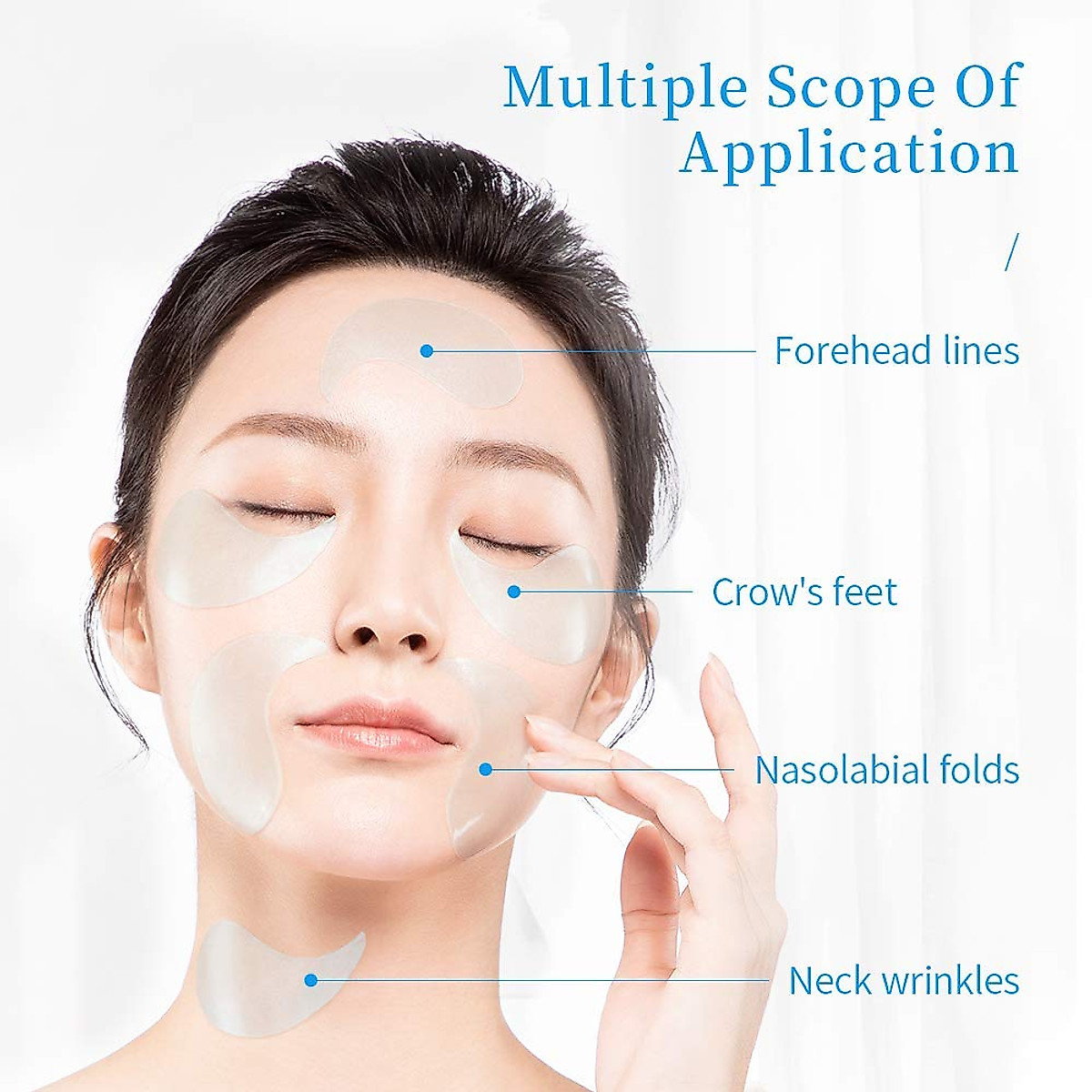 +WIS+ Under Eye Patches 60 Pcs With Collagen for Dark Circles, Puffy Eyes, Undereye Bags, Wrinkles, Hyaluronic Acid Eye Mask to Hydrating for Dry Skin
