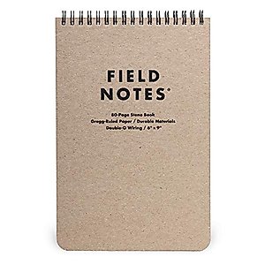 Field Notes - Steno Pad, 80 Pages - 6" x 9"