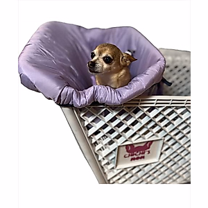 Chichi's MOM Shopping Cart Cover for Dogs/Pets (Lilac)