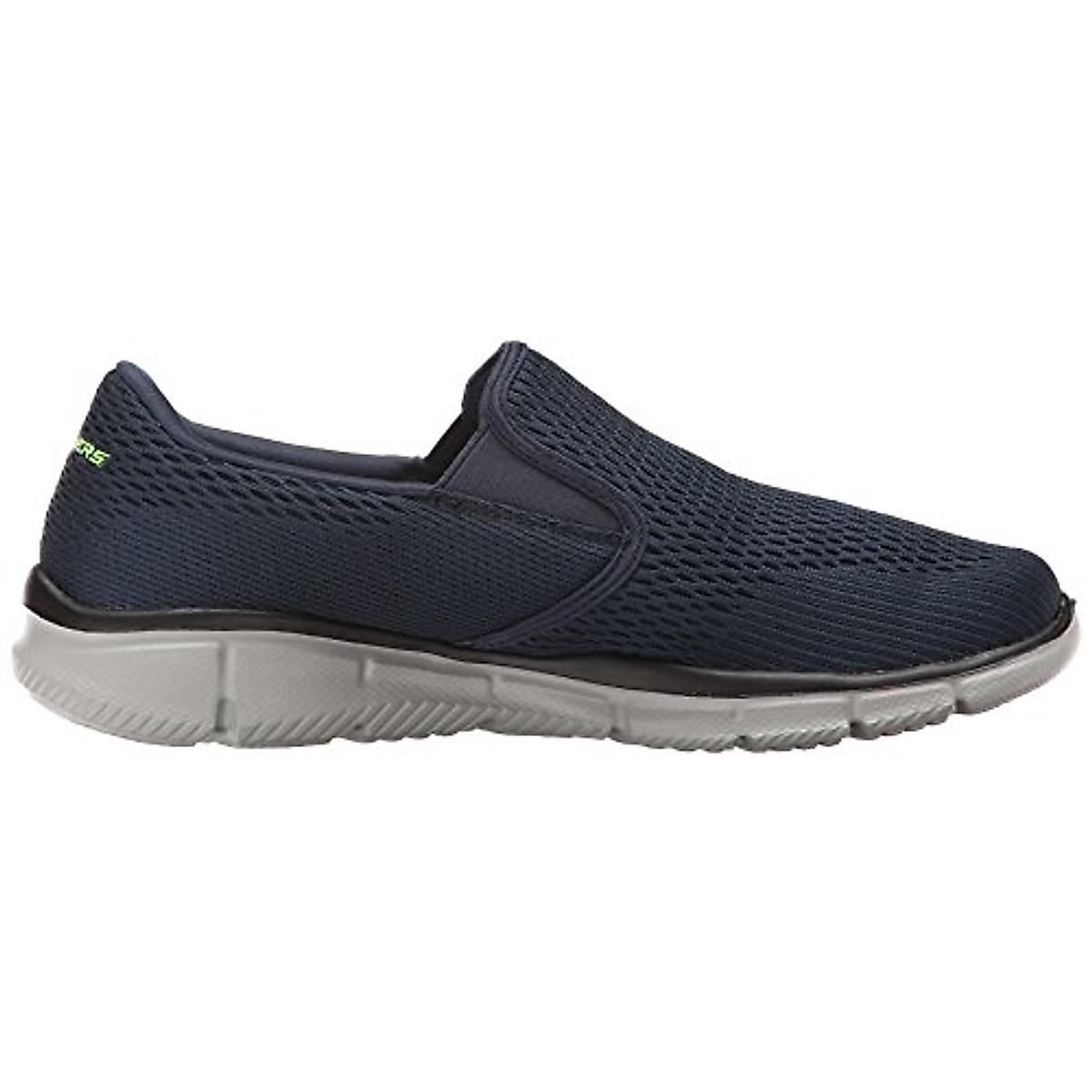 Skechers mens Equalizer Double Play Wide Slip On Loafer, Navy, 12 Wide US