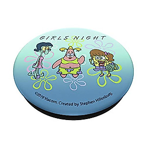 SpongeBob SquarePants Girls Night PopSockets PopGrip: Swappable Grip for Phones & Tablets