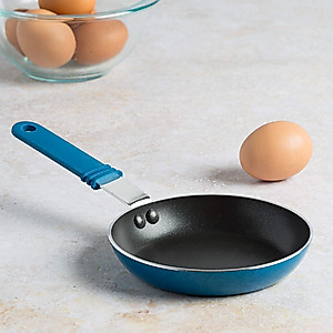 Ecolution Kitchen Extras 5-1/2-Inch Fry Pan, Mini, Blue