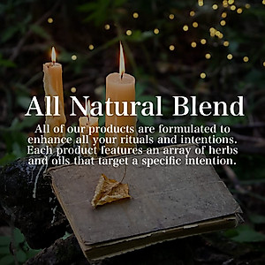 Love Intention Ritual Oil 100% All Natural 4 oz | Romance, Relationships & Attraction Rituals | Wiccan Pagan Magick Manifestation
