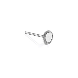 Kutzall Original Rotor Saw Burr, 1⁄8" Shaft, Coarse - Woodworking Attachment for Dremel, Foredom, DeWalt, Milwaukee, Makita. Abrasive Tungsten Carbide, 3⁄4" (19mm) Dia. X 1⁄8" (3.1mm) Length, RS-34-E