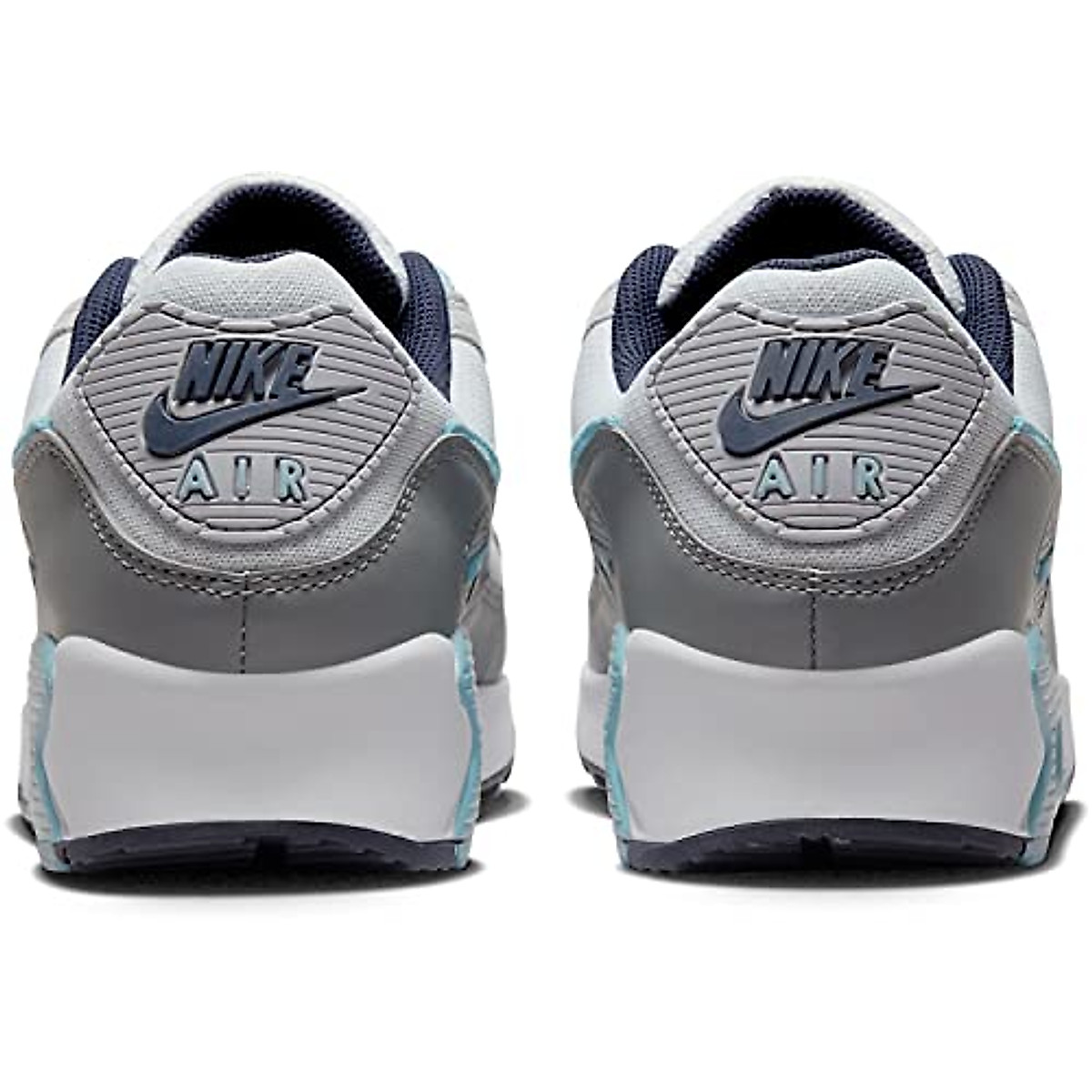 Nike Air Max 90 Men's Shoes (Pure Platinum/Worn Blue, us_Footwear_Size_System, Adult, Men, Numeric, Medium, Numeric_9)