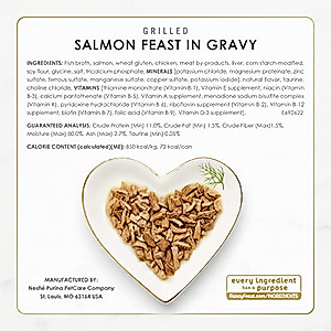 Purina Fancy Feast Grilled Wet Cat Food Seafood Collection in Wet Cat Food Variety Pack - (24) 3 oz. Cans