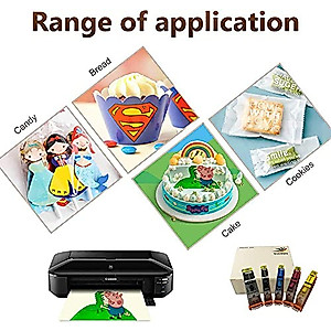 Yaink Made Ink Cartridge for PGI-270 CLI-271 PGI-270XL CLI-271XL for C a k e Maker C a k e Printer Pixma MG5720 MG5722 MG6820 MG6822 MG7720 TS9020 TS6020 TS8020 TS5020 (5-Pack)