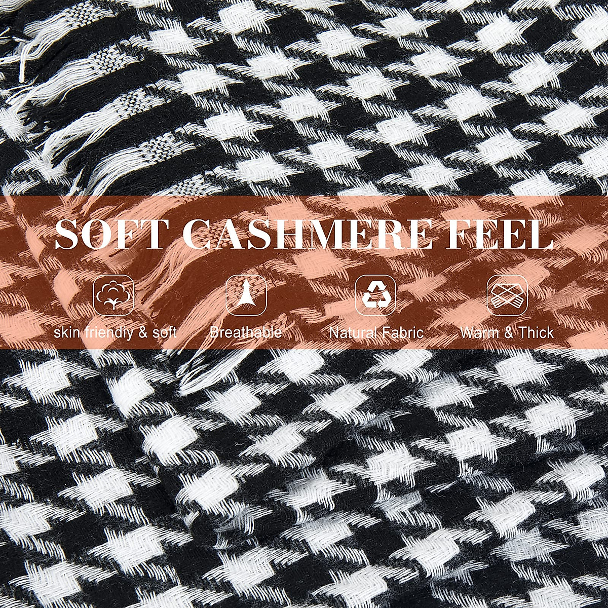 EN'DA professional Heated Scarf for Women Upgraded with 5V 5000mAh Rechargeable Battery Shawl Electric Heated Neck Pad for Winter