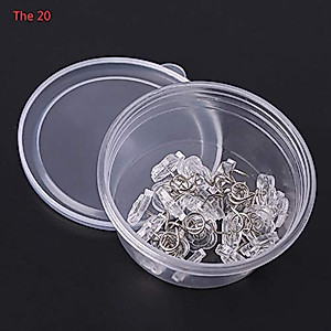 FEIlei Clothespin, DIY Upholstery Twist Pin for Sofa Couch Chair Car Headliner Repair Drapery Craft-50