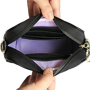 Arden Cove Mini Anti-Theft Waterproof Cross-Body Bag (18" Drop Length, Black)