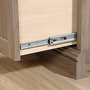 Sauder Barrister Lane L-Desk, Salt Oak finish