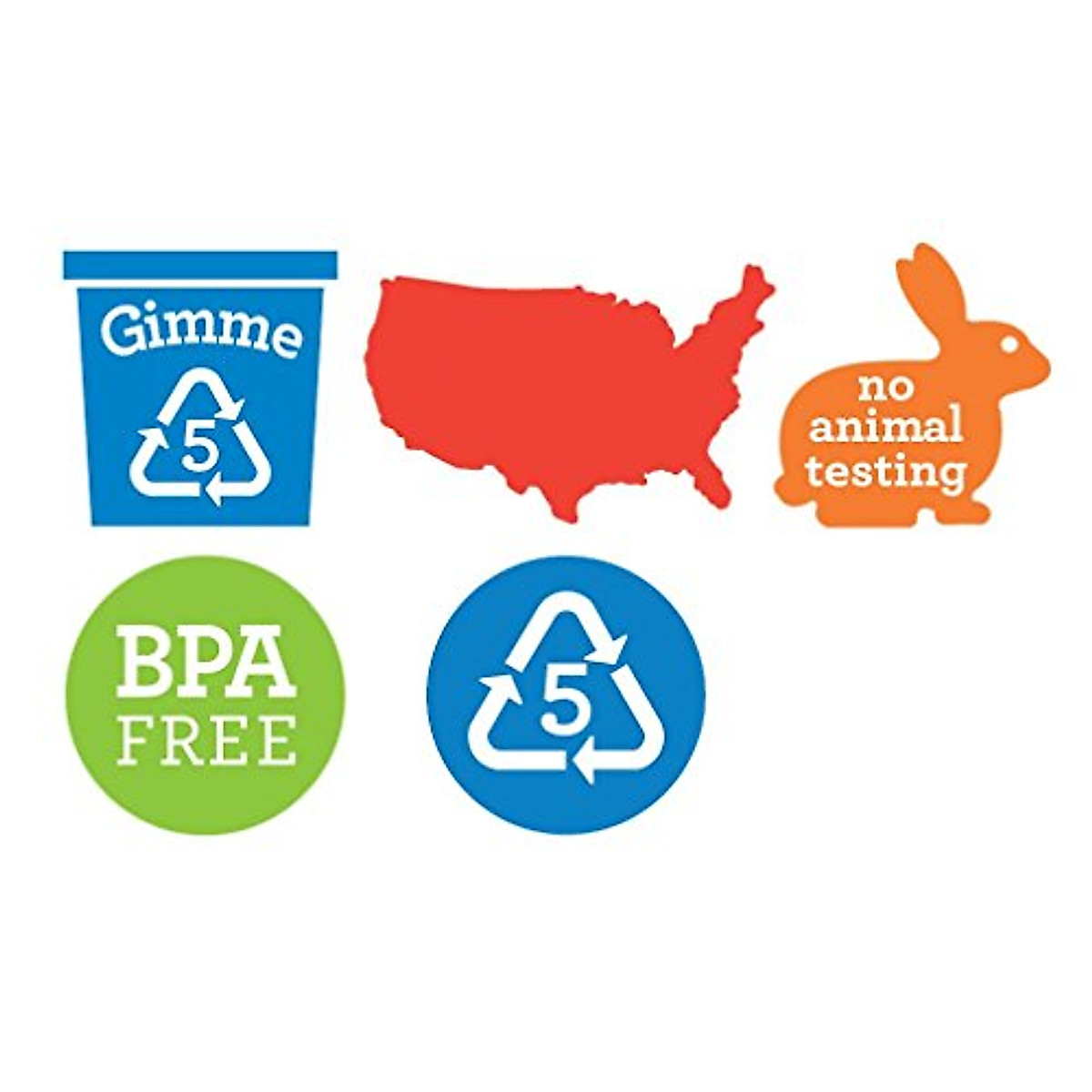 Preserve Kids Toothbrush, Soft Bristles, (Pack of 6)