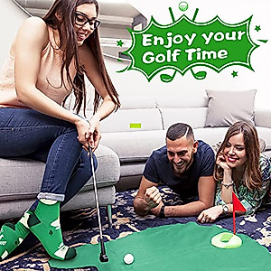 Funny Novelty Socks for Men Women - Christmas Stocking Stuffers Fun Birthday Gifts for Men Women Dad Him White Elephant Day Cool Men's Dress Socks Geek Santa Gifts Idea for Adult Teenage Boys